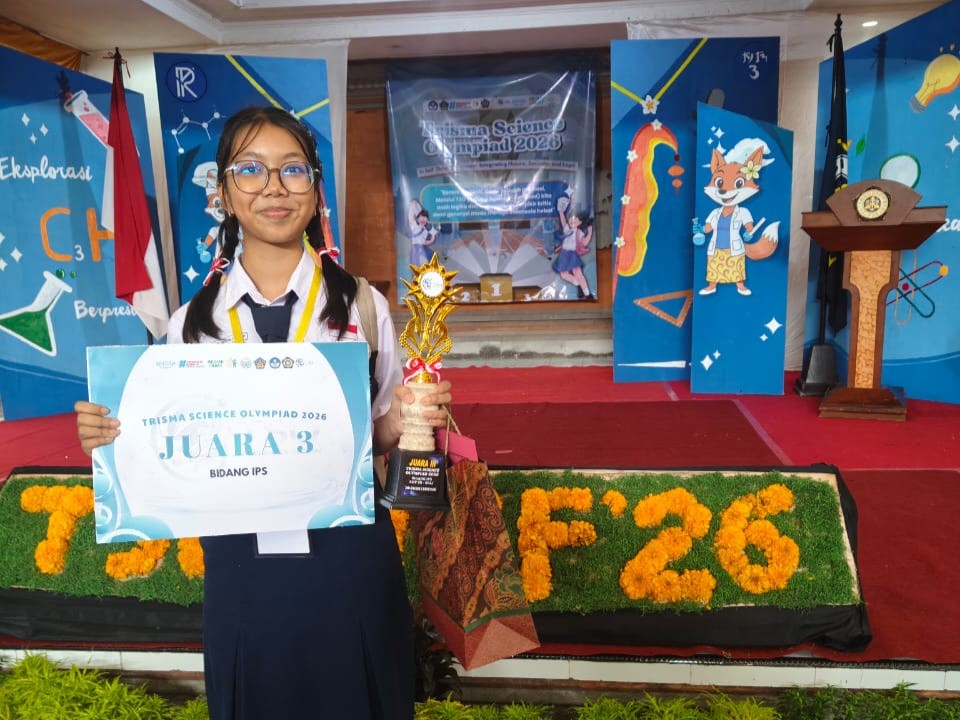 Murid SMPN 12 Denpasar Raih Juara III IPS pada Trisma Science Olympiad ...